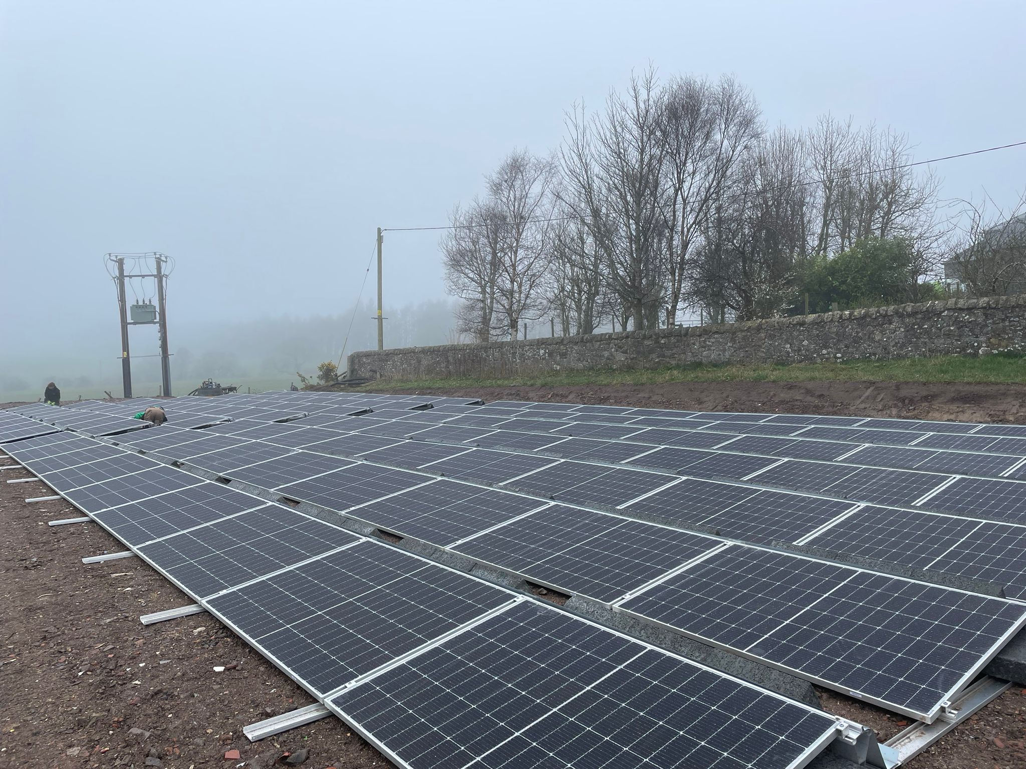 Commercial Ground mount Solar PV – RW Bell Green Energy